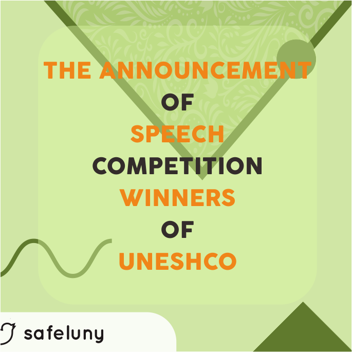 The Announcement of Speech Competition Winners - UNESHCO #5 - Student ...